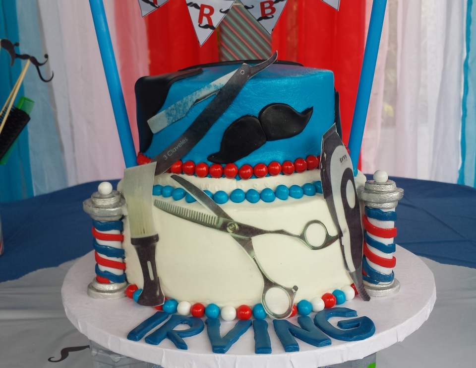 barber shop ( barberia ) / Birthday "Irving's barber shop party ...