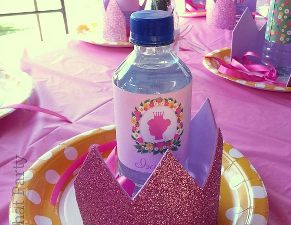 Princess / Birthday "Floral Princess 5th Birthday Party" | Catch My Party