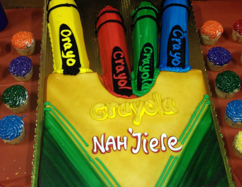 Crayons / Birthday "POP's 4th Birthday-Crayola Themed" | Catch My Party