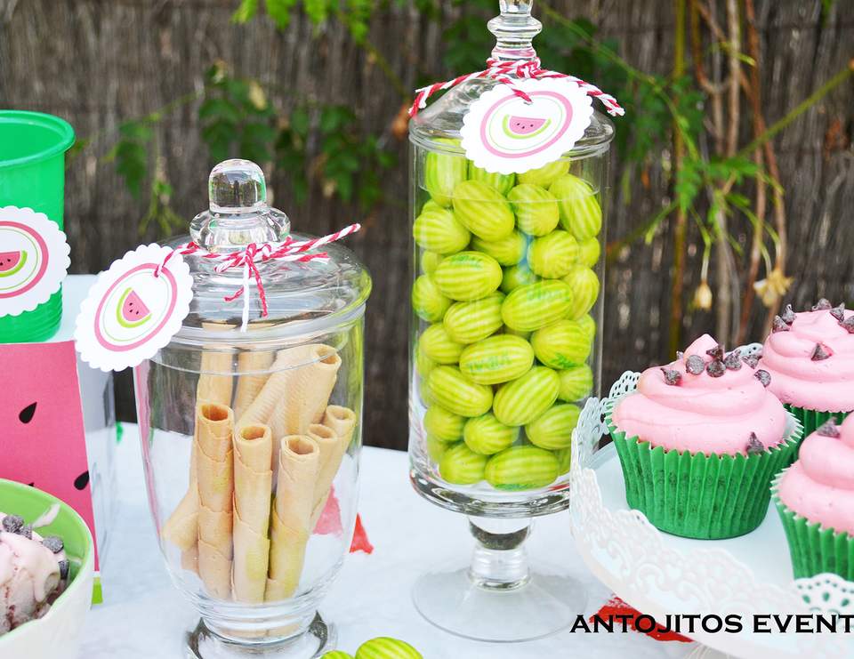 Watermelon / Summer "Watermelon Sweet table" | Catch My Party