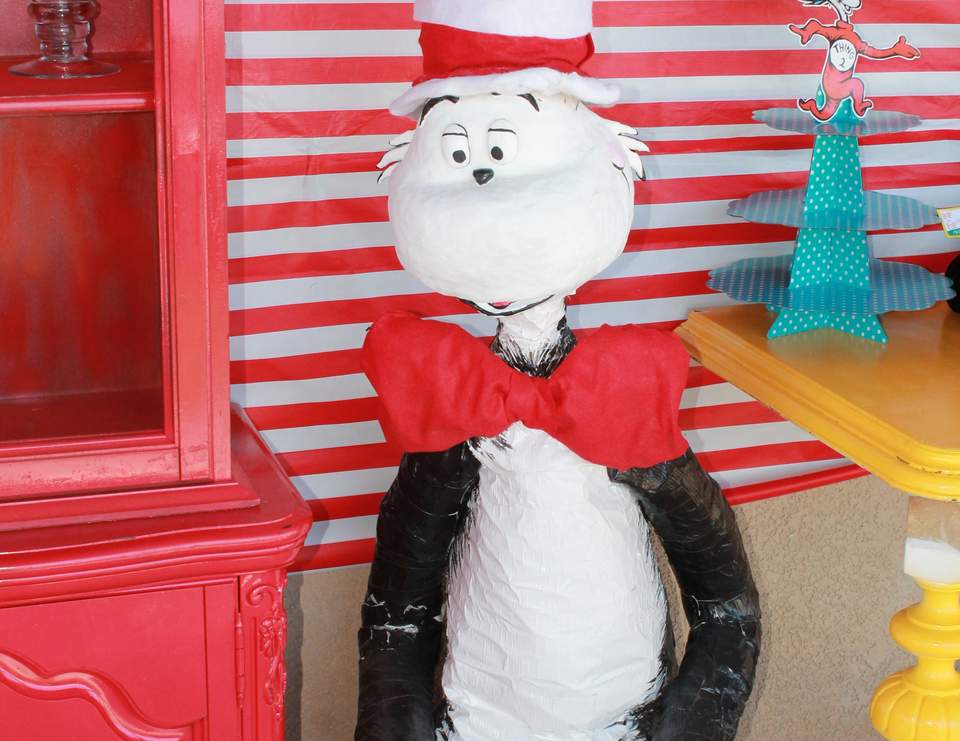 Dr.Seuss / Birthday "Dr. Seuss Cat in the Hat /Sebastian's 1st Birthday ...