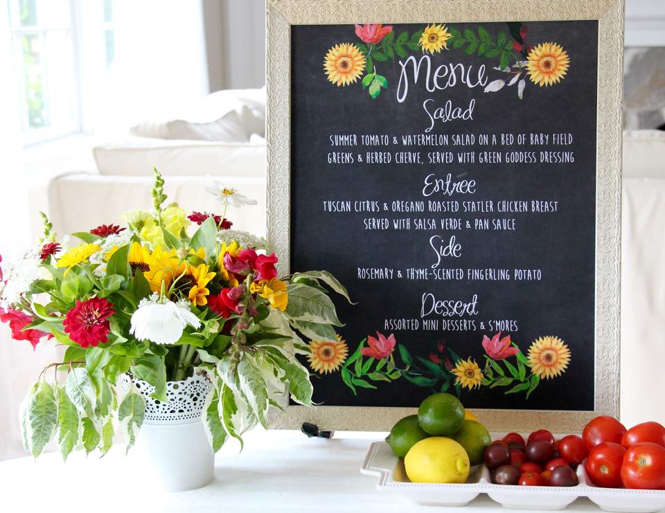 Farm-To-Table / Dinner Party "Elegant Farm-To-Table Dinner Party ...