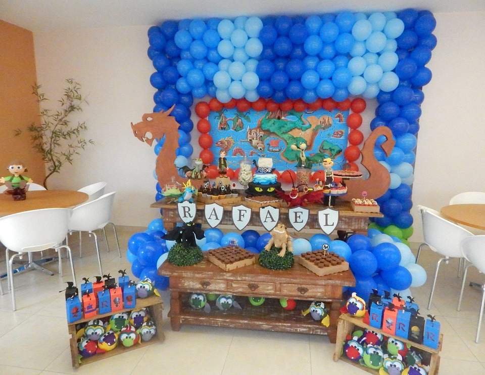 How To Train Your Dragon / Birthday "Rafa´s Bday" | Catch My Party