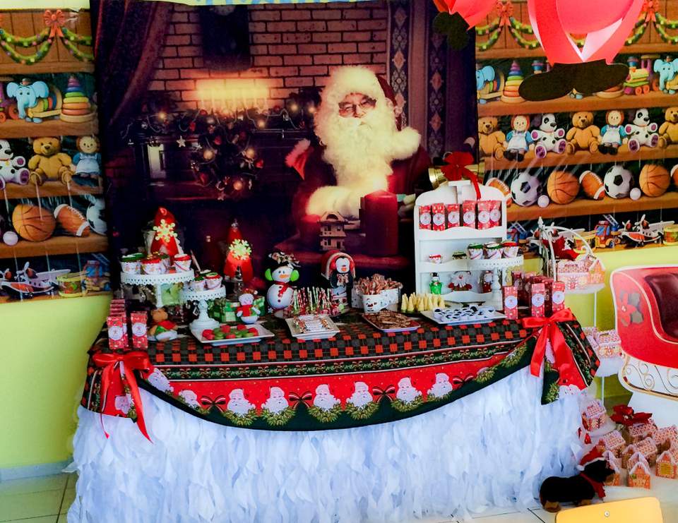 Candy Bar for Santa in his workshop / Christmas/Holiday "Candy Bar for ...