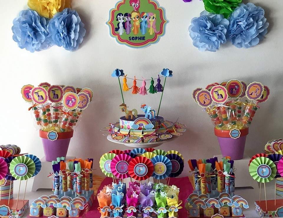 My Little Pony / Birthday "My Little Pony candy Party" | Catch My Party