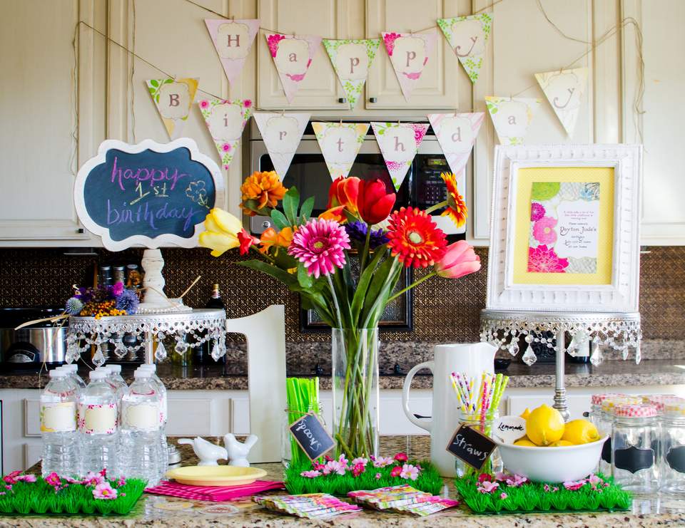 Floral Flowers / Birthday "Springtime" | Catch My Party