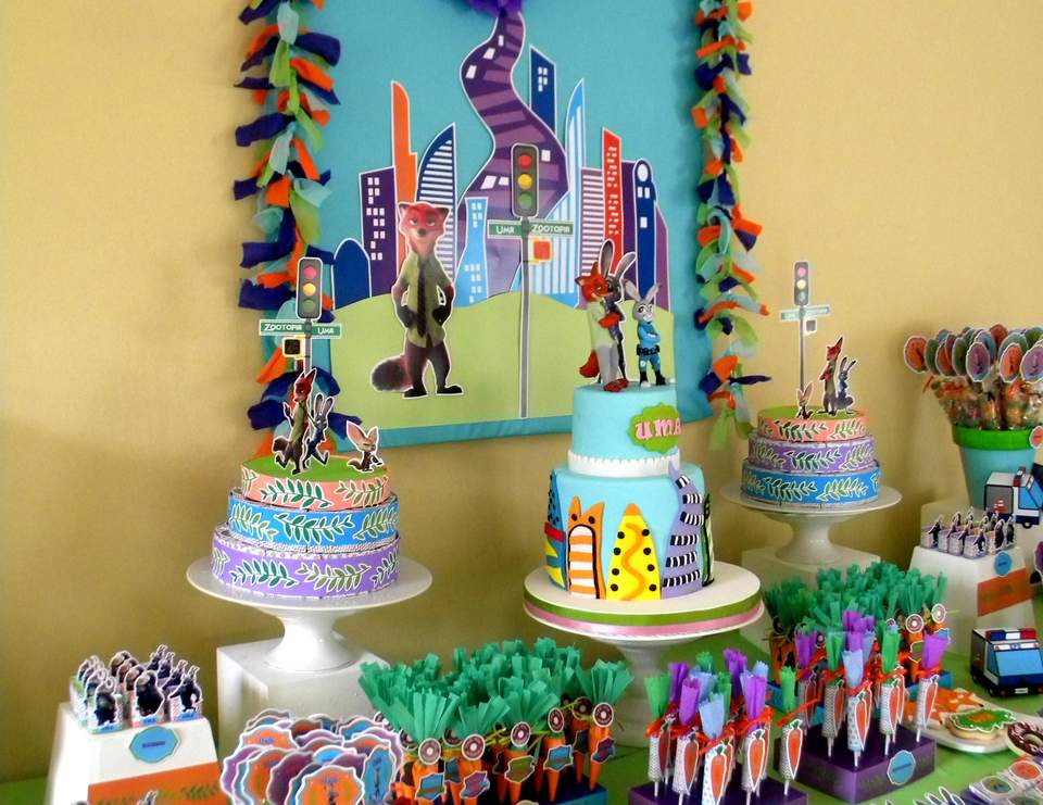 zootopia / Birthday "Zootopia" | Catch My Party