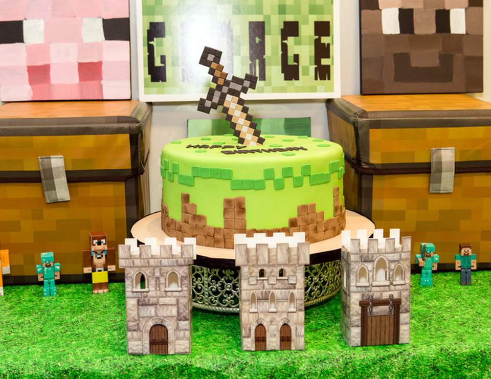 Minecraft / Birthday "Keep Calm and Play Minecraft" | Catch My Party