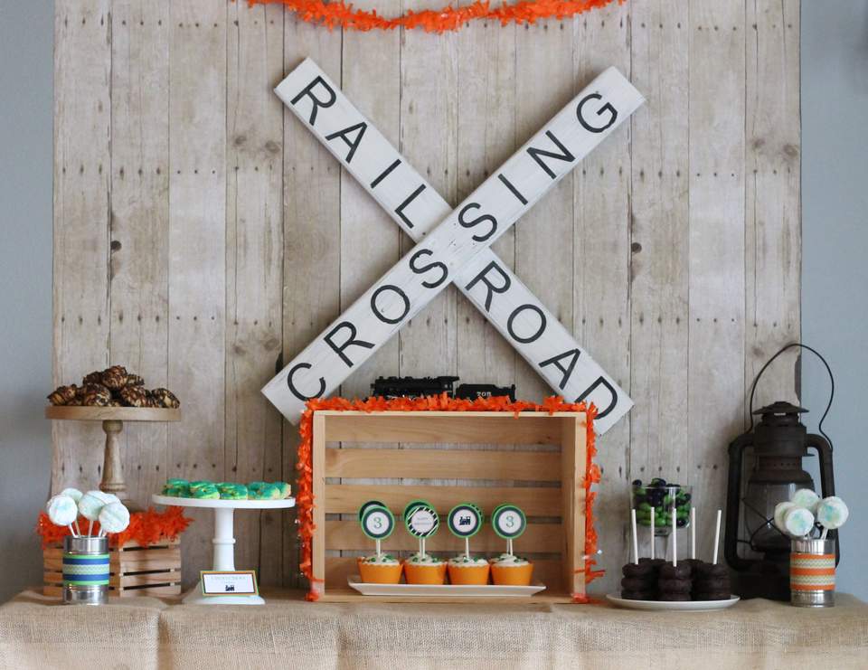 Vintage Train Theme / Birthday "All Aboard the Birthday Express ...