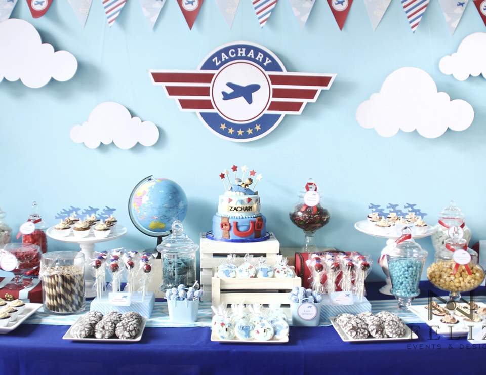 Airplanes / Baptism "Zachary's Aviation Party" | Catch My Party
