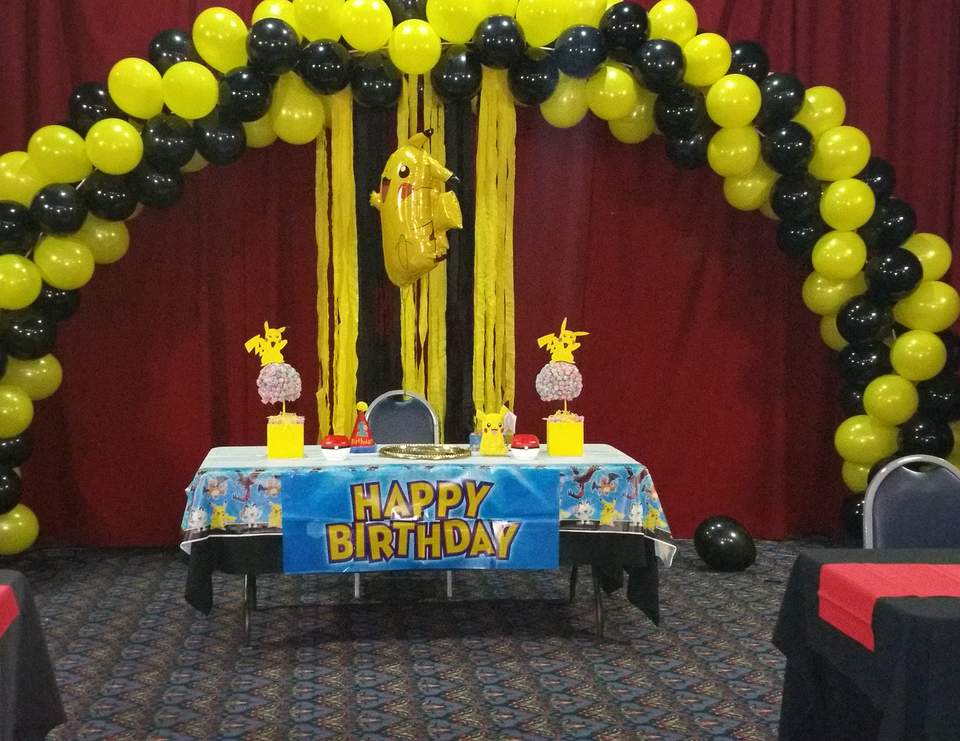 Pokemon / Birthday "1st Birthday " | Catch My Party