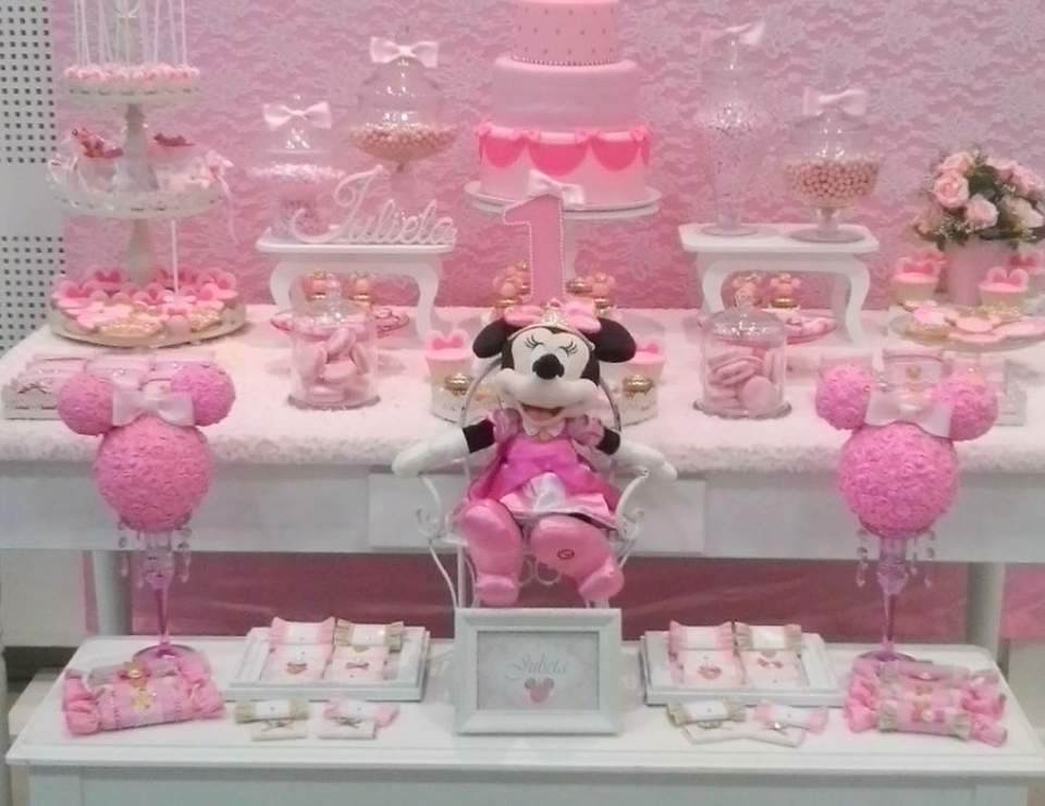 Minnie mouse pink / Birthday "Minnie Pink Princess Birthday Party ...