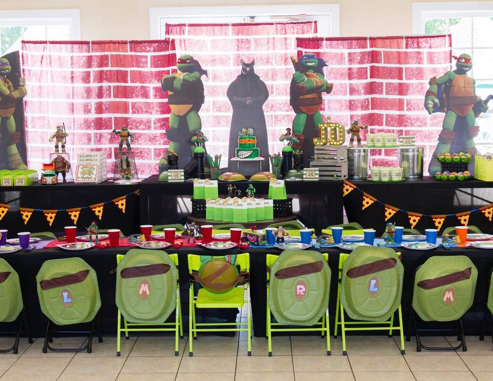 TMNT / Birthday "JD's TMNT Party" | Catch My Party