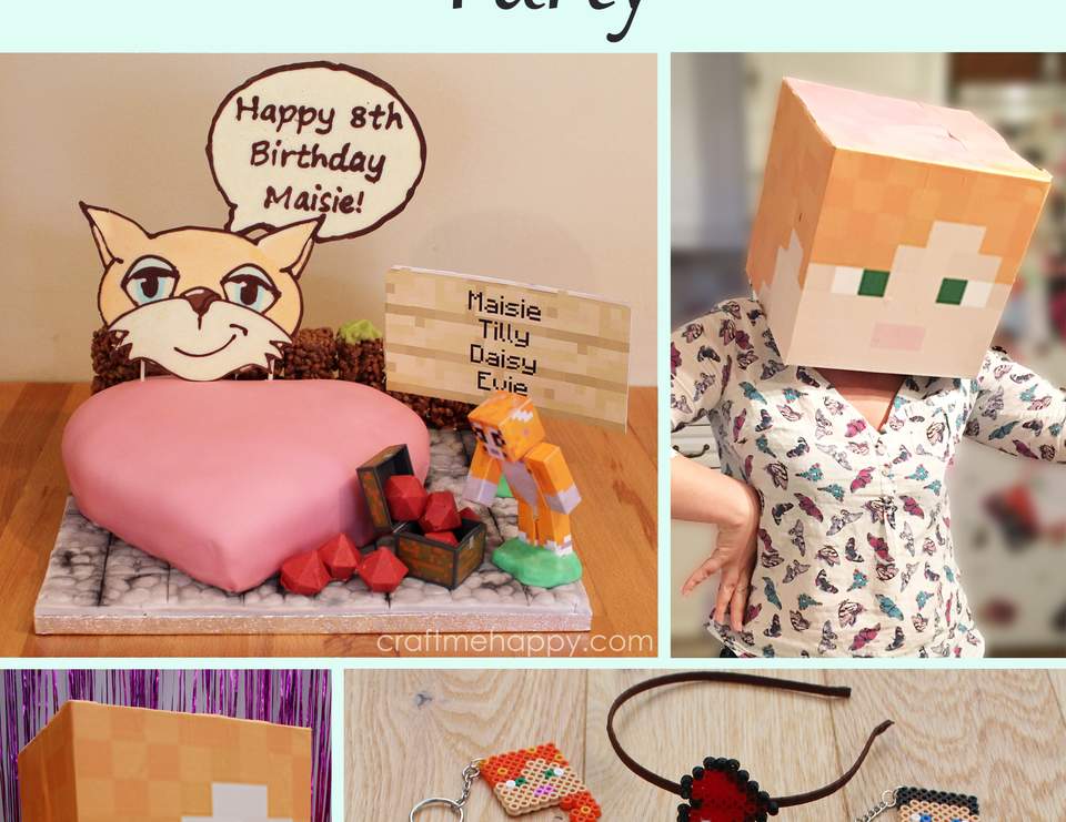 Minecraft / Birthday "Peaceful Girl's Minecraft Party" | Catch My Party