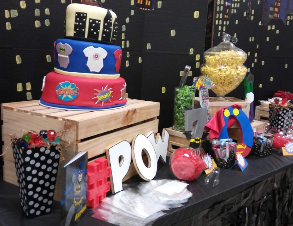 Super Hero / Baby Shower "Zion's Super Hero Baby Shower Headquarters ...