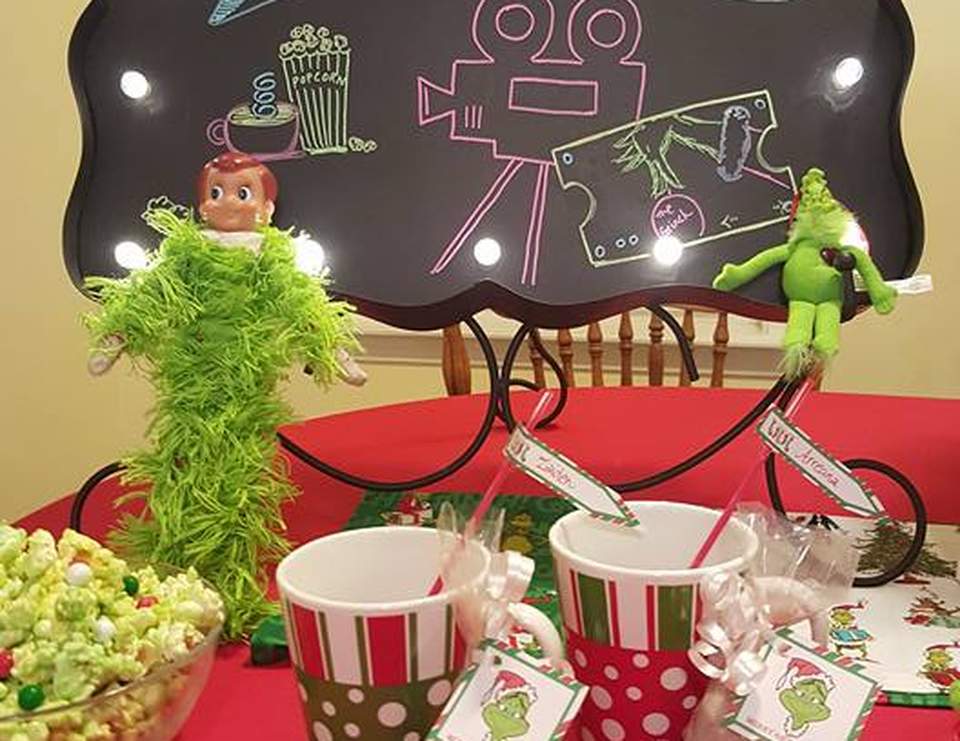 Grinch / Grinch Movie Night "Dr. Seuss' Grinch Theme Movie Night ...