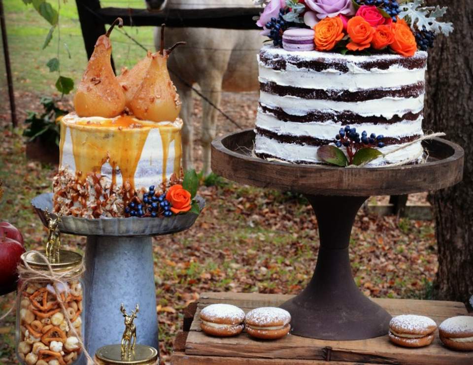 Thanksgiving/Fall "Fall Dessert table" | Catch My Party