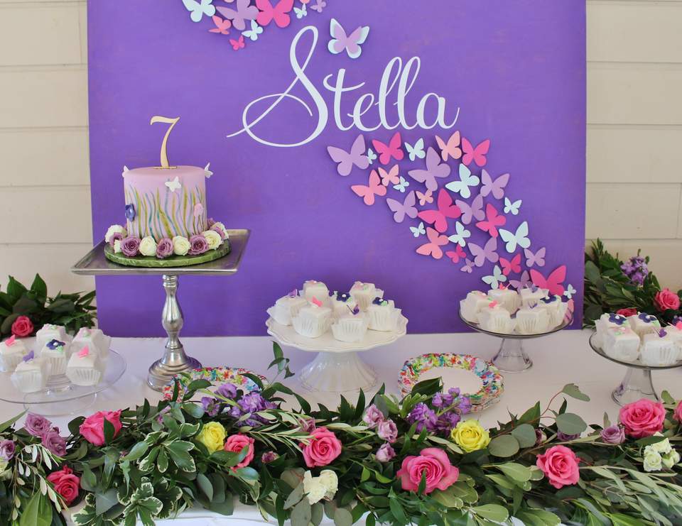 Butterflies Birthday Stella s Beautiful Butterfly Birthday Party