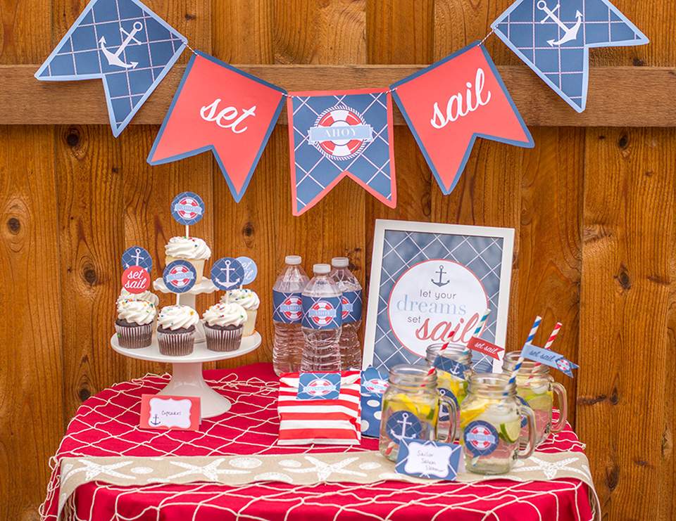 Nautical / Summer "Set Sail into Summer" | Catch My Party