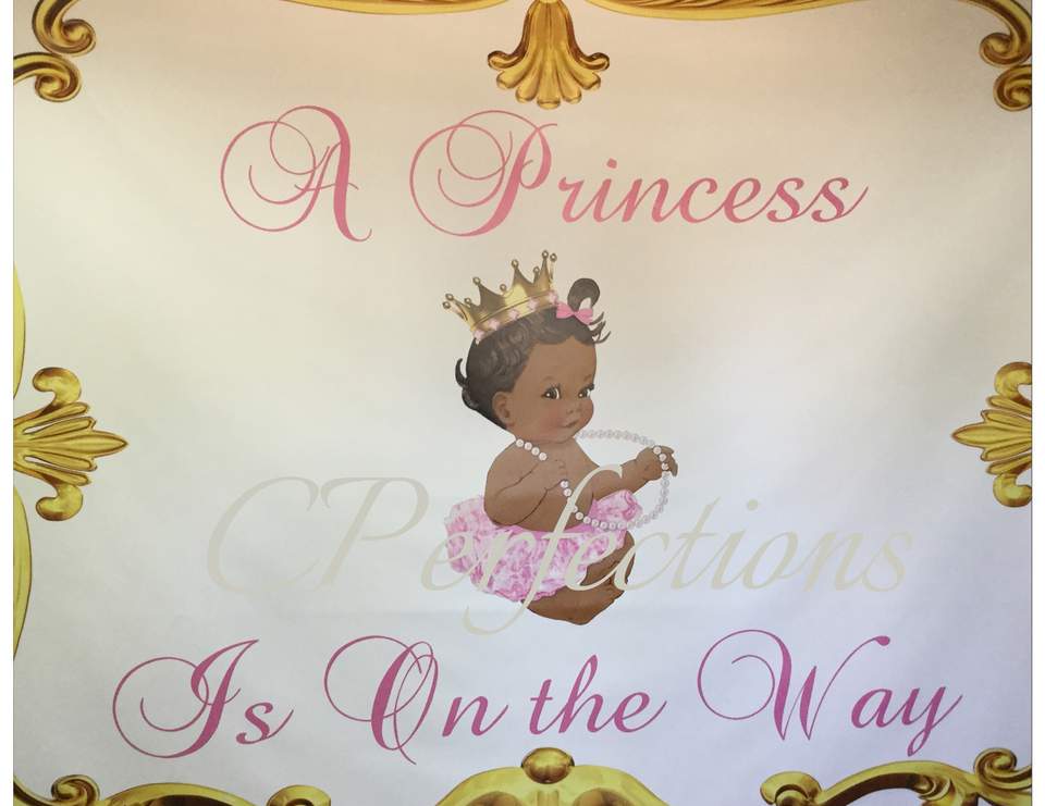 Princess / Baby Shower "A Princess Is On The Way" | Catch My Party