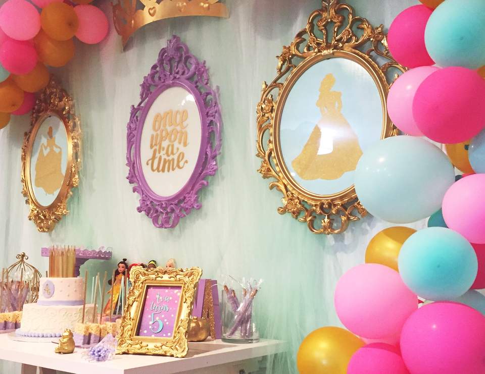 Princess / Tea Party "Ava's disney princess tea party" | Catch My Party