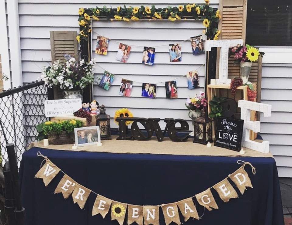 Rustic Engagement Party / Engagement "Erica and Thomas's Engagement ...