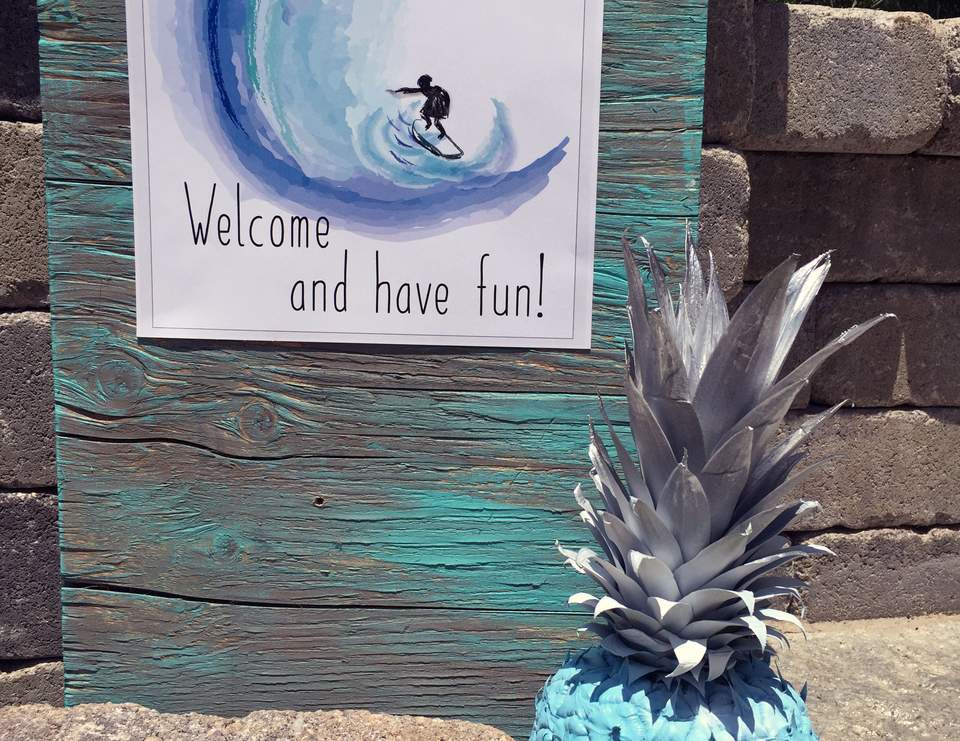 Surf theme birthday party / Summer "Surf Birthday party" | Catch My Party