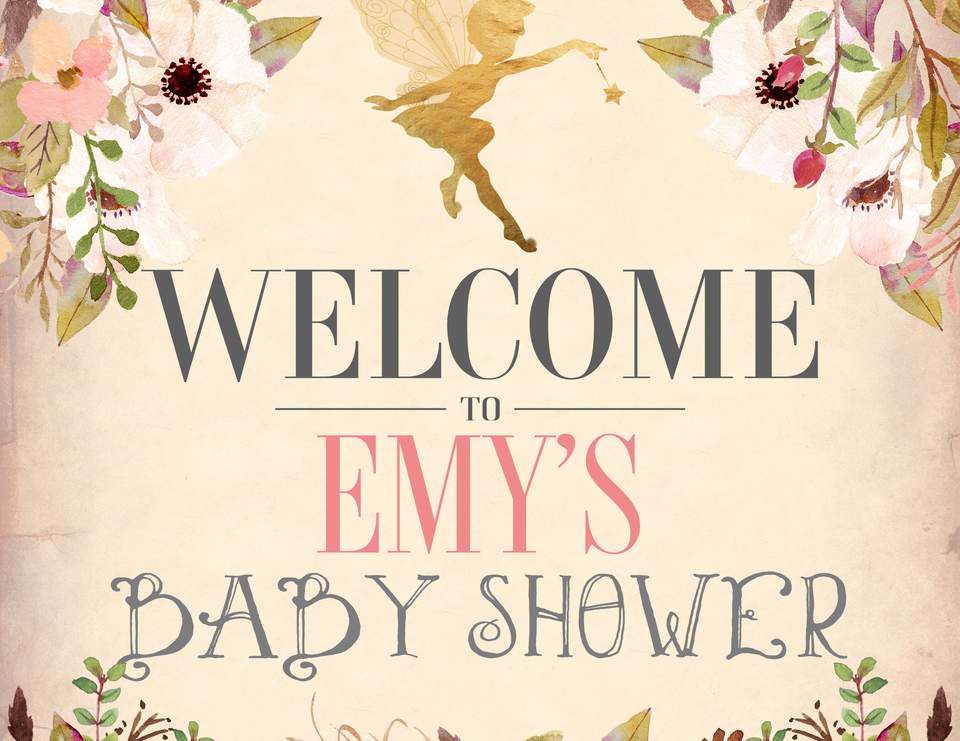 Enchanted Fairy / Baby Shower "Enchanted Fairy Baby Shower" | Catch My ...