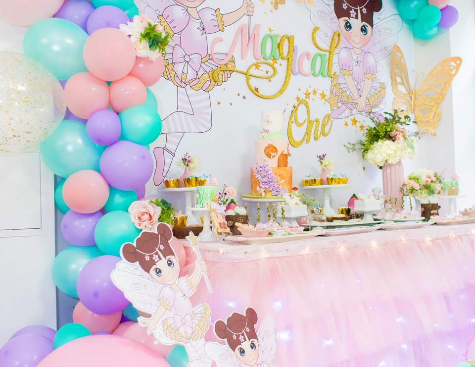 Fairy Tale / Birthday "Fairy First Birthday " | Catch My Party