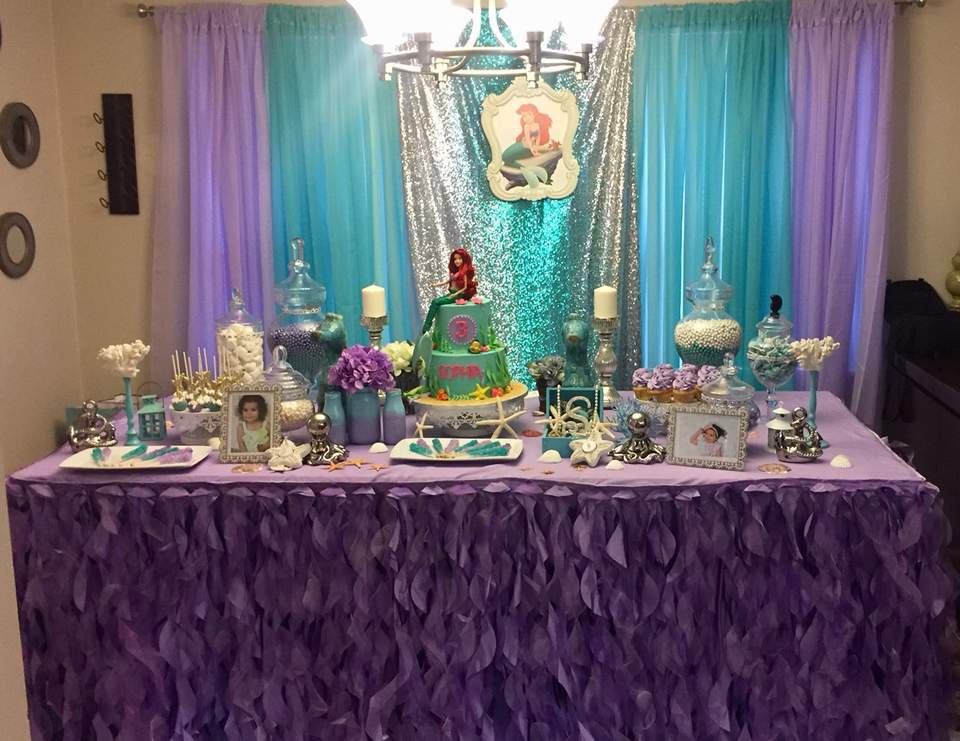 Mermaids / Birthday "Sabrina’s Mermaid 4th birthday party" | Catch My Party