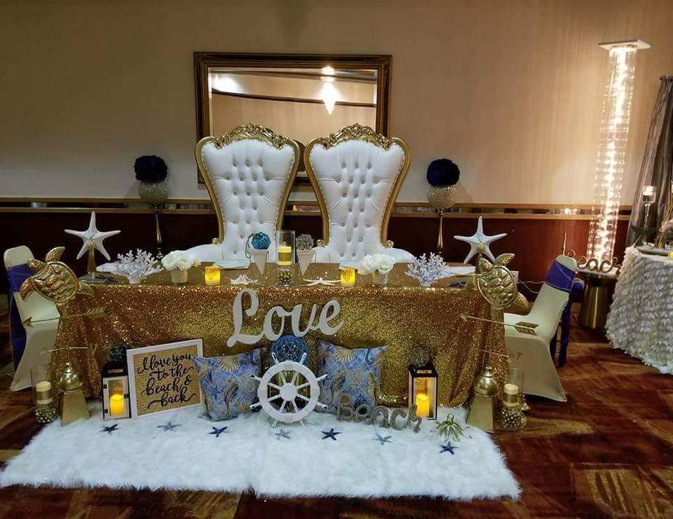 Beach / Surf / Dinner Party "SMALL EXCHANGE OF VOW DINNER (Beach Theme ...