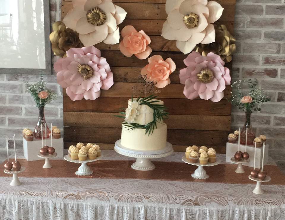 Rustic Chic Baptism / Baptism "Rustic Chic Baptism" | Catch My Party