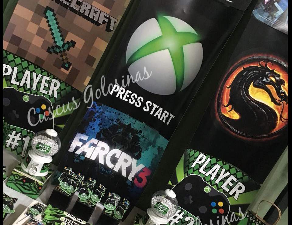 Videogamer / Birthday "Xbox 360 Birthday Party" | Catch My Party