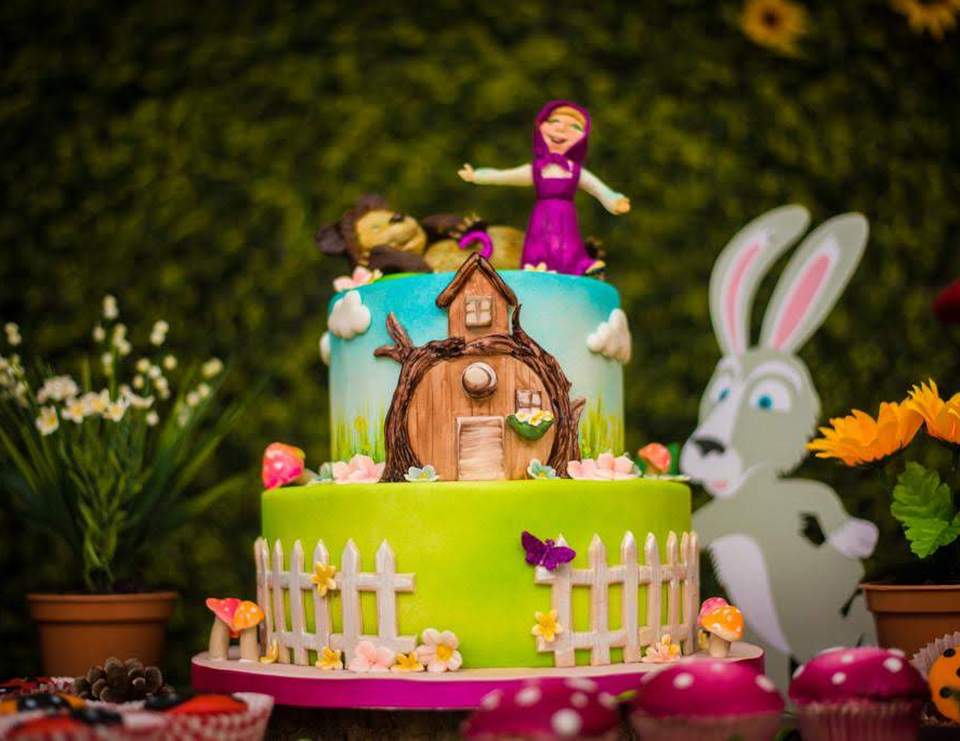 Masha and the bear / Birthday "Masha and the Bear 3rd birthday party ...