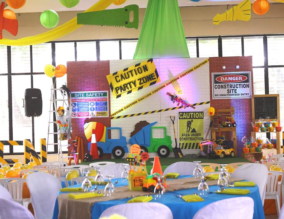 Construction Theme / Birthday "Jaden's Construction Party" | Catch My Party