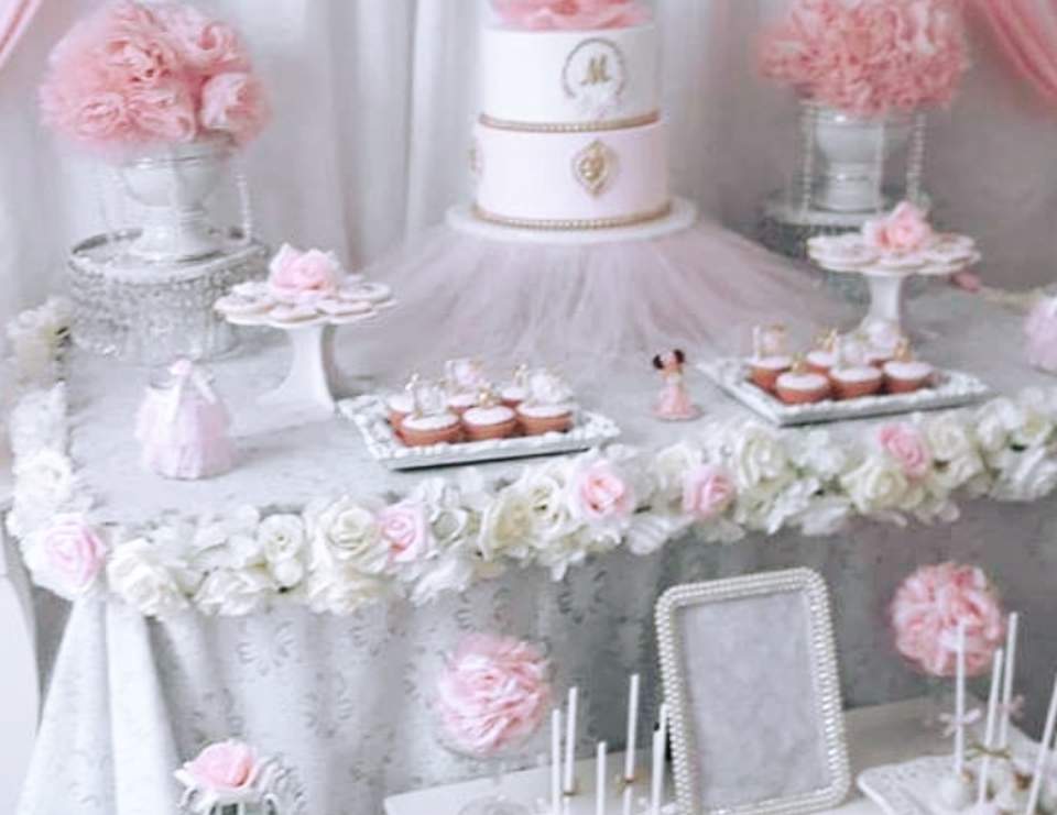 Pink and flowers / Birthday "Sweet pink deco " | Catch My Party