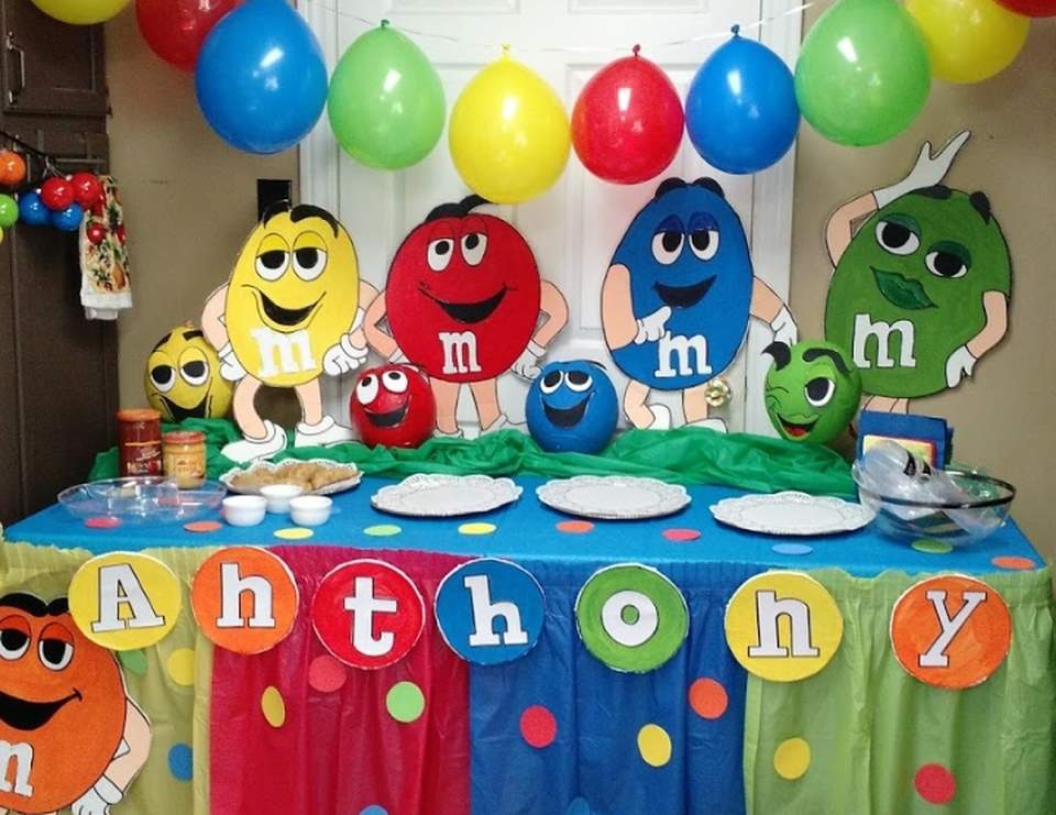 M & M / Birthday "Tony's m& m party" | Catch My Party