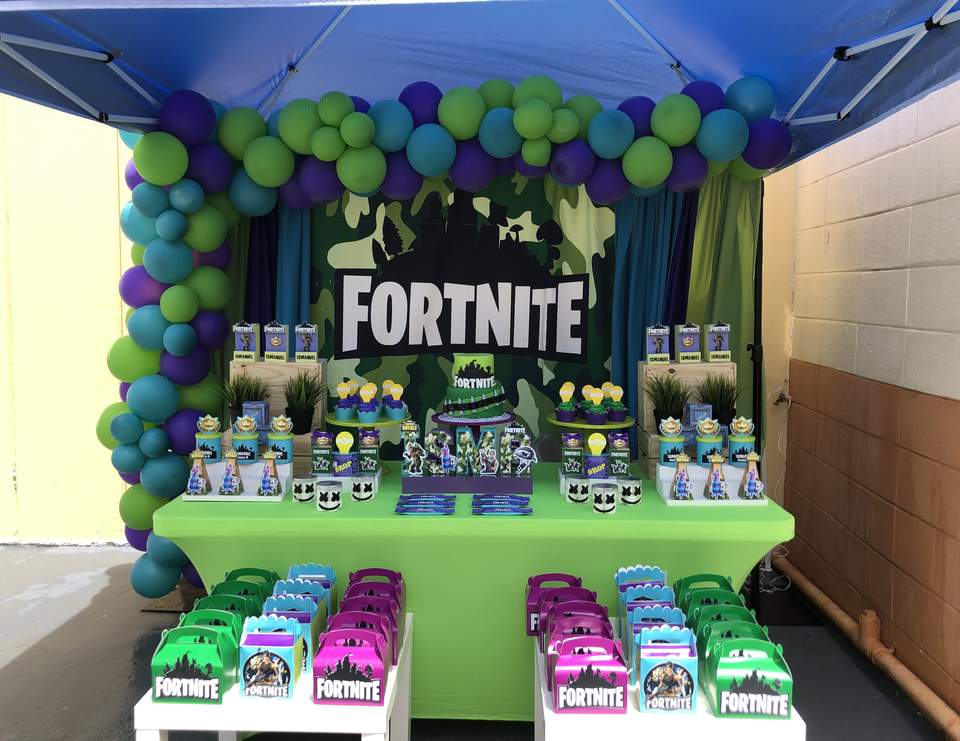 Fortnite Birthday Fornite Birthday Party Catch My Party