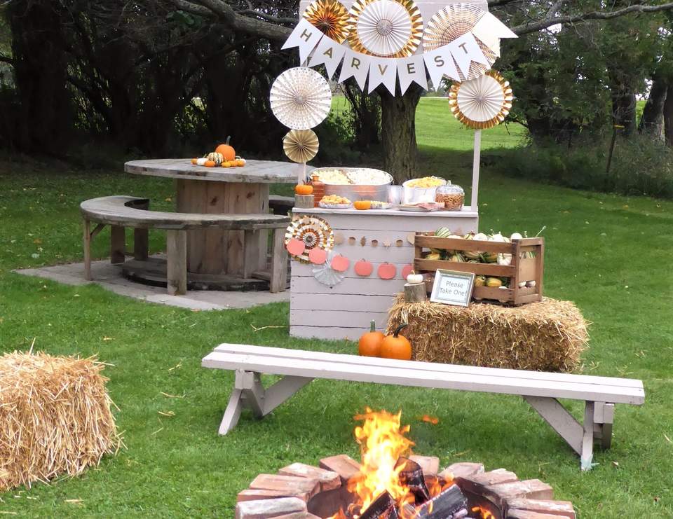 Fall Harvest / Thanksgiving/Fall "Fall Harvest Party & Popcorn Bar ...