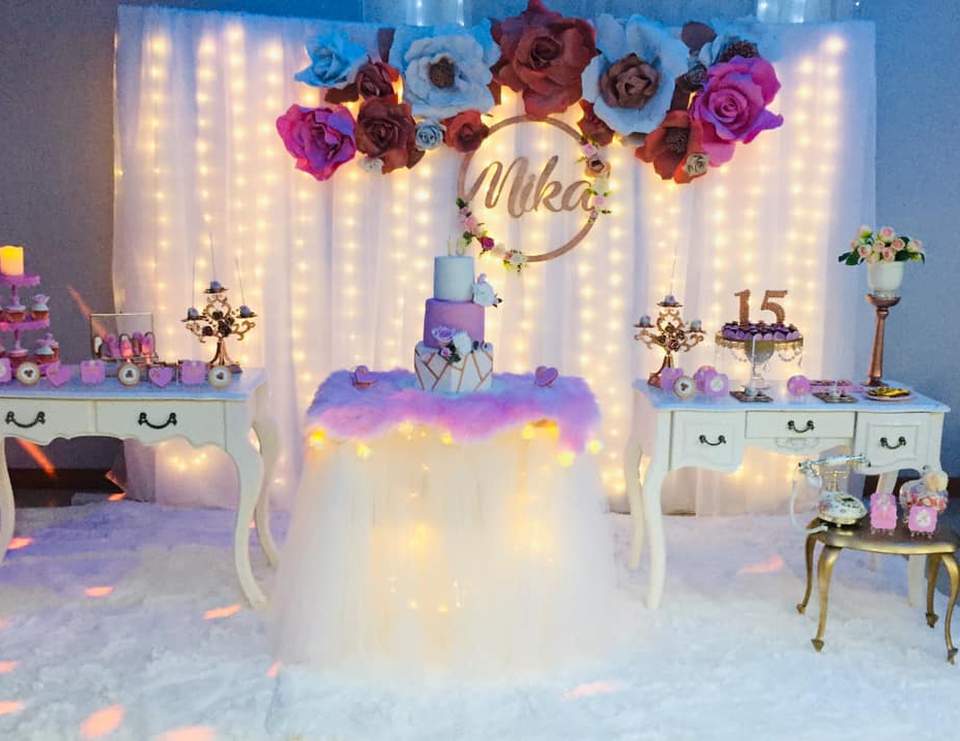 Vintage / Retro / Quinceañera "Light Floral Vintage Quinceanera ...