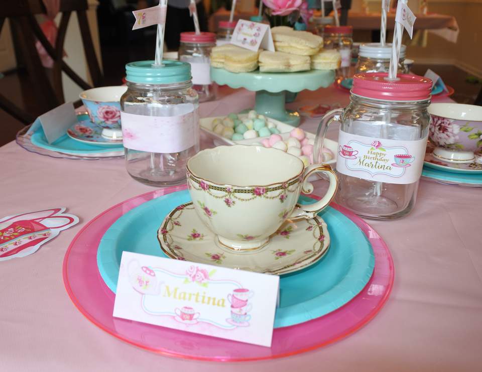 "Tea Party" / Birthday "Chick and Fancy Tea Party" | Catch My Party