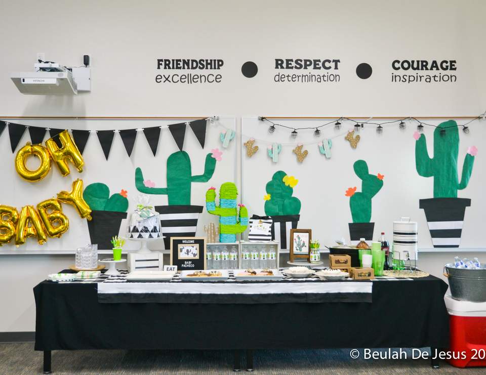 Cactus / Baby Shower "Cactus Baby Shower" | Catch My Party