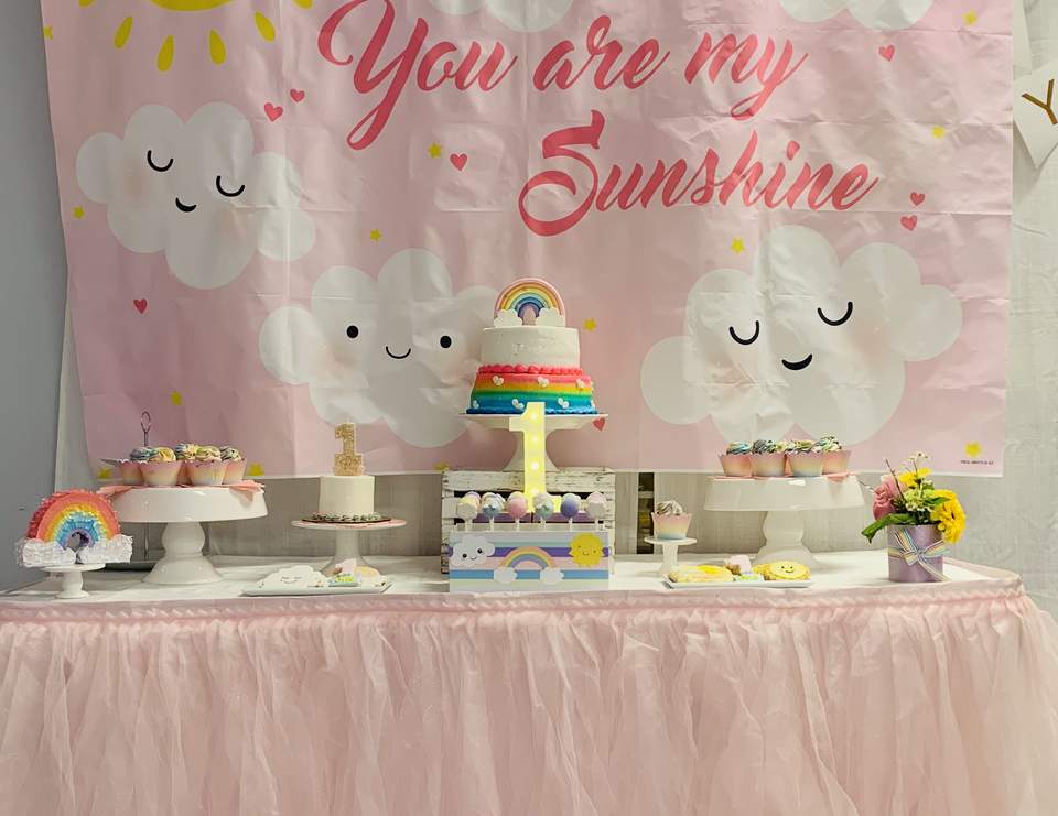 You are my Sunshine / Birthday "Adela’s Sunshine and Rainbows Birthday ...