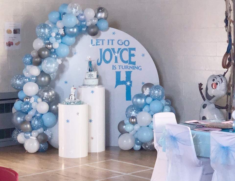 Frozen / Birthday "Joyce Frozen 4th Birthday " | Catch My Party
