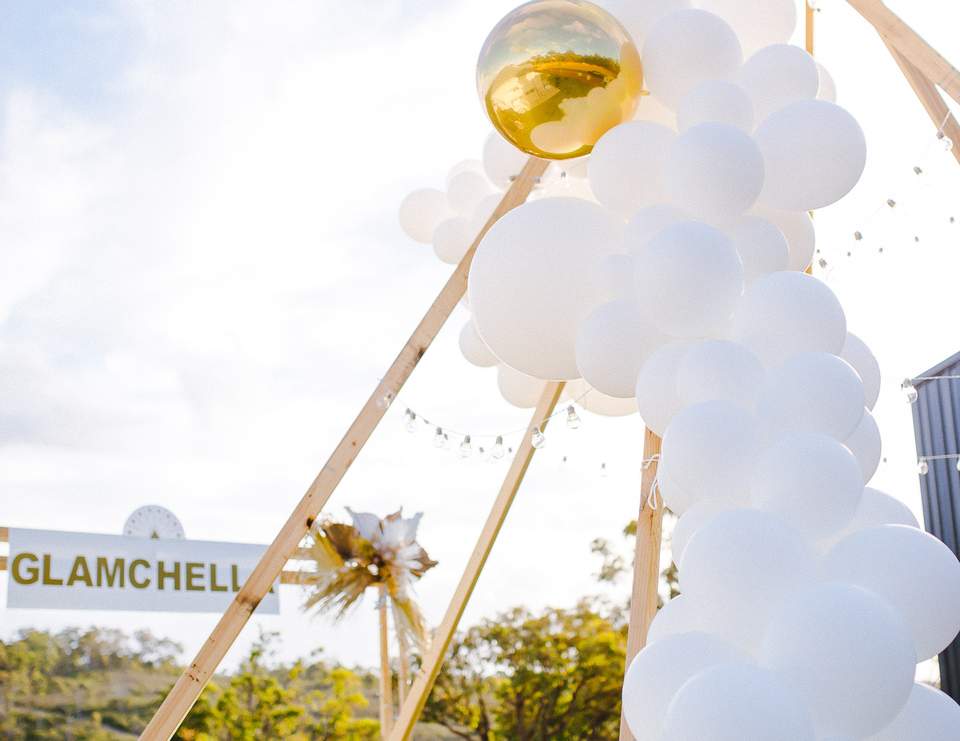 Glam Luxe Coachella / Birthday "Glamchella 21st" | Catch My Party