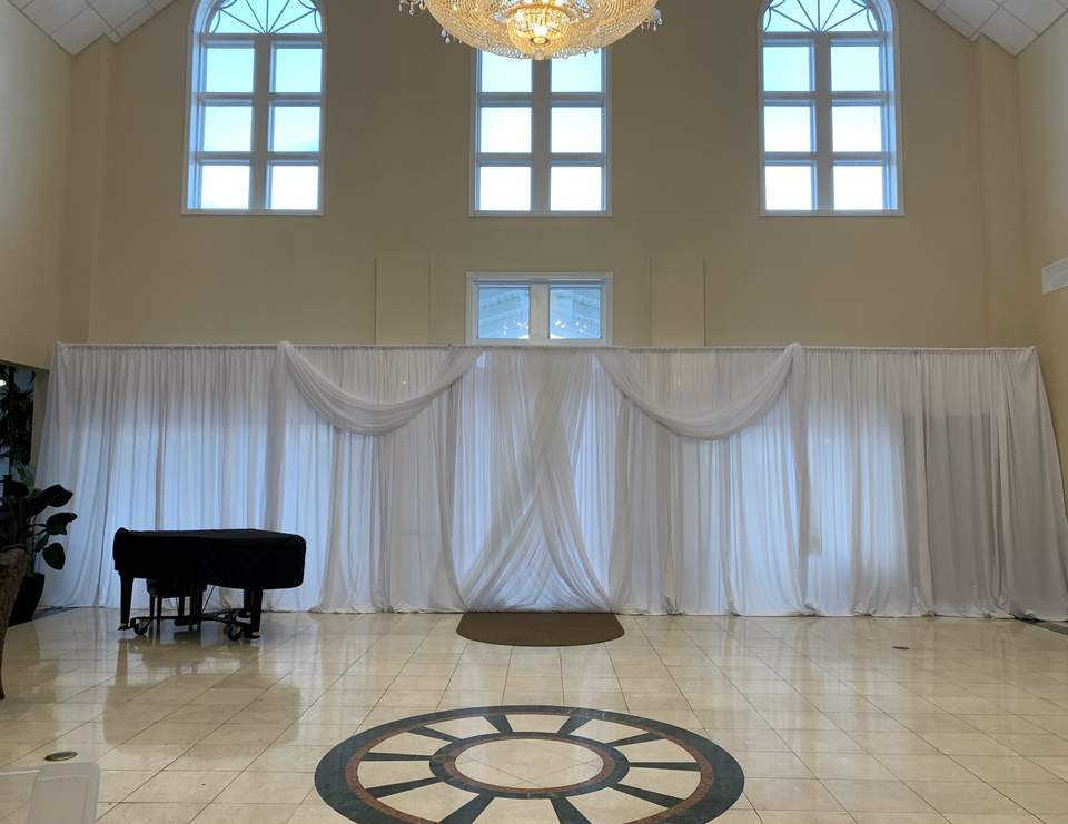 Wedding / Wedding "Custom Wedding Drapery " | Catch My Party