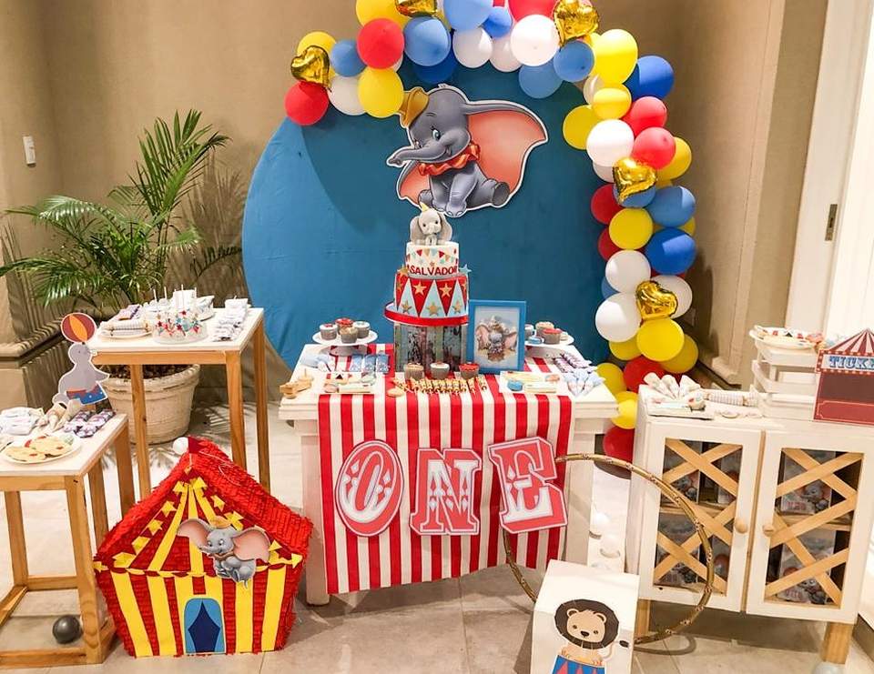1st Birthday / Birthday "Dumbo" | Catch My Party