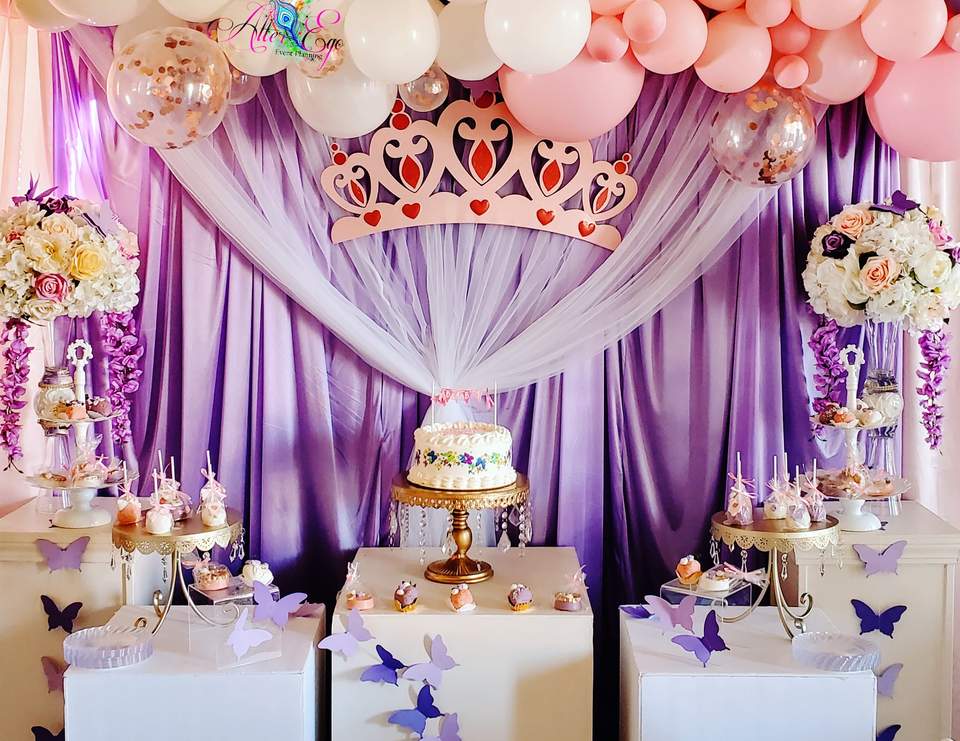 Butterflies / Baby Shower "Welcome Baby Ariyah" | Catch My Party