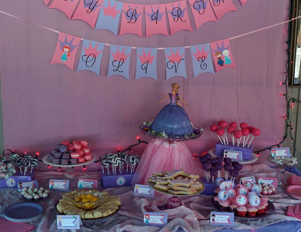 Princess / Birthday "5 year old Princess Birthday" | Catch My Party