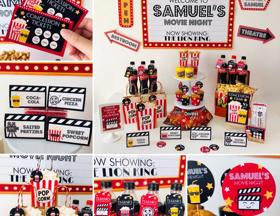 Movie Night / Birthday "A Blockbuster Celebration: Movie Night Birthday ...